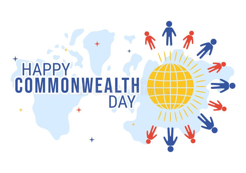 Commonwealth of Nations Day on 24 May Illustration with Helps Guide ...