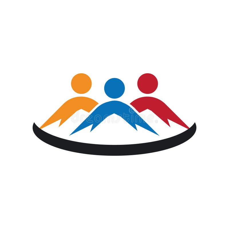 Commpany Logo Vector Template Stock Vector - Illustration of colorful ...