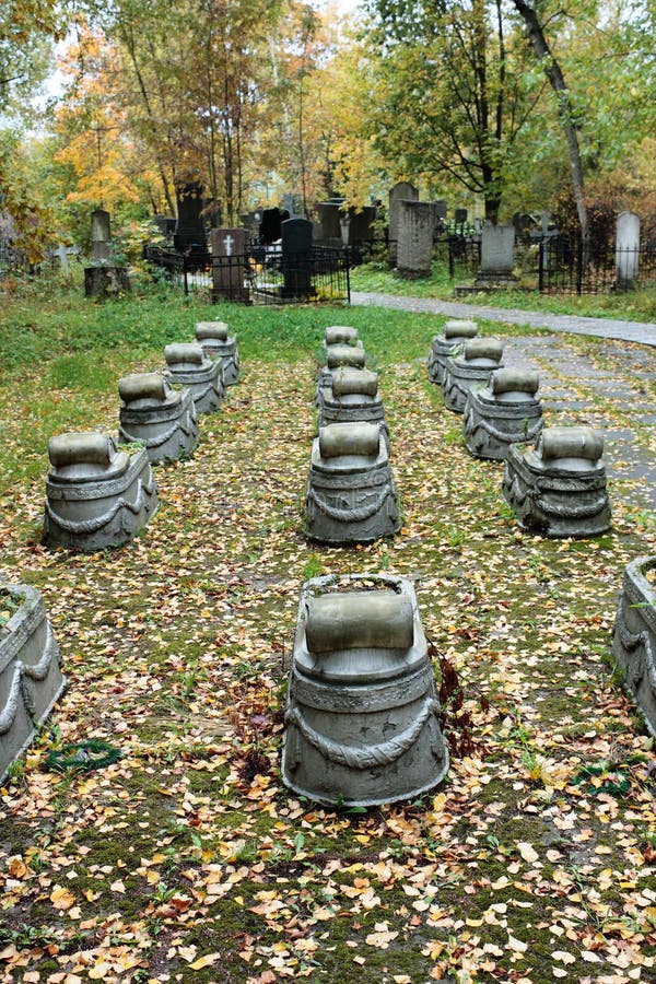 Communal grave stock photo. Image of memorial, leaf, finnish - 10589158