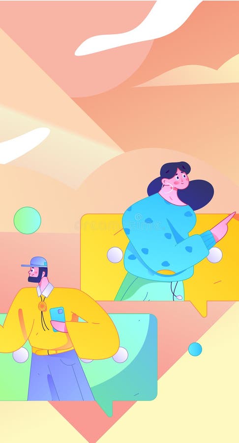 Communicate with Consultants Flat Vector Character Concept Operation ...