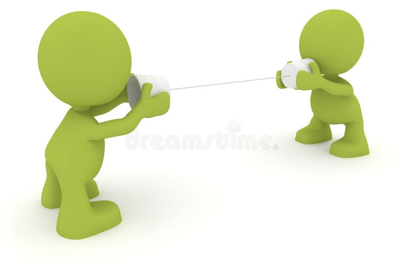 3d people communication stock illustration. Illustration of center ...