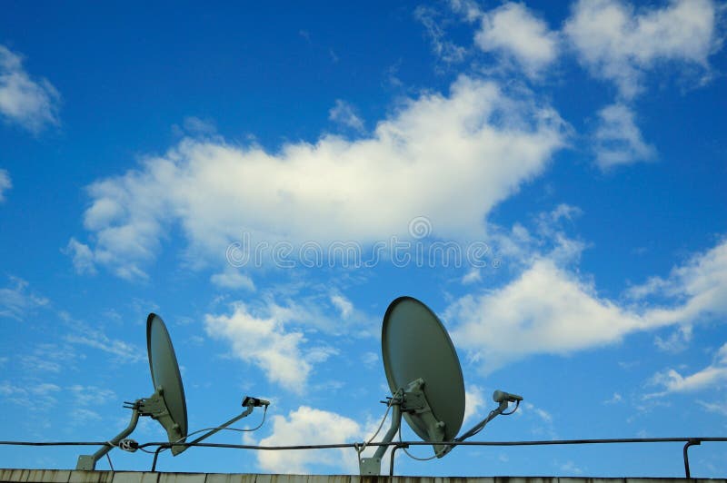 Communication Antenna stock image. Image of communications - 6945075