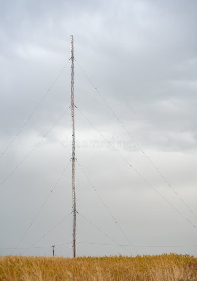 Communication Antenna Tower. Mobile Communication. Wireless ...
