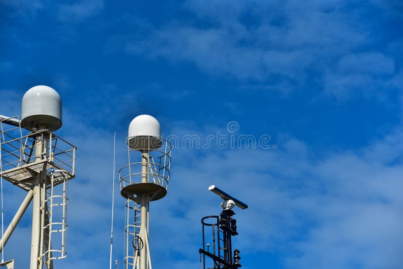 Communication antennas stock photo. Image of mobile, generation - 51849312