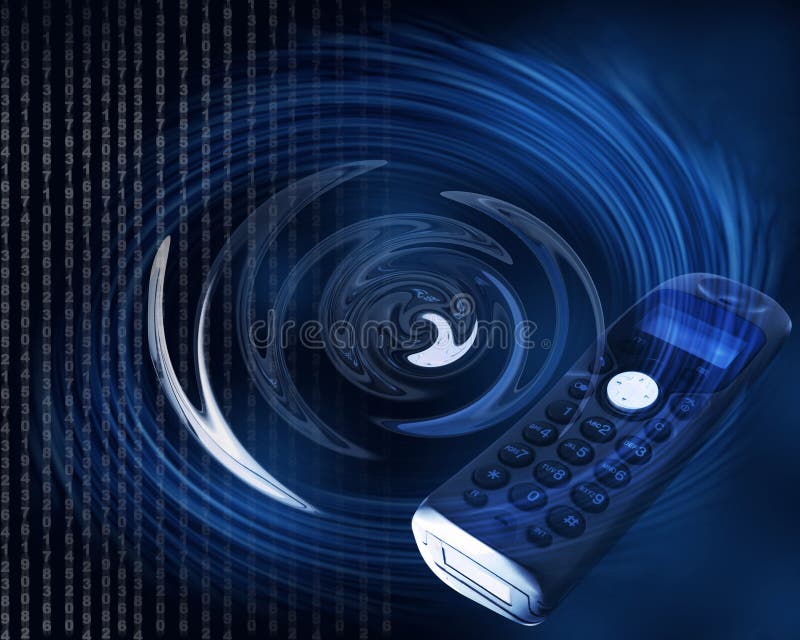 Communication background stock illustration. Illustration of cyber ...