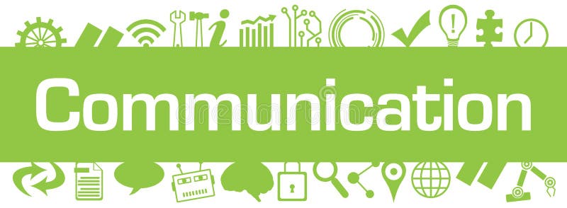 Communication Blue Box Technology Symbols Up Down Stock Illustration ...