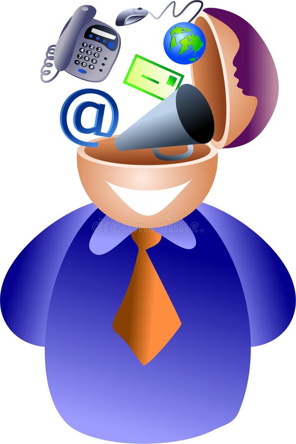 Communication brain stock illustration. Illustration of skills - 694837