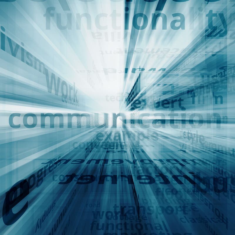 Communication business stock illustration. Illustration of business ...