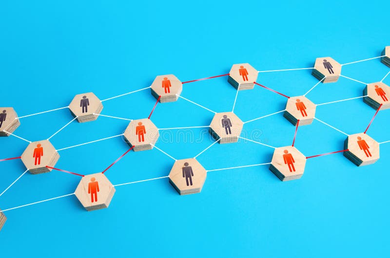 Communication through a Chain of People. Cocenpt for the Transmission ...