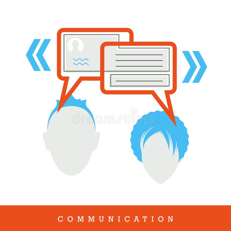 Communication. Chat, People Dialogue - Conversation - Concept Icon ...