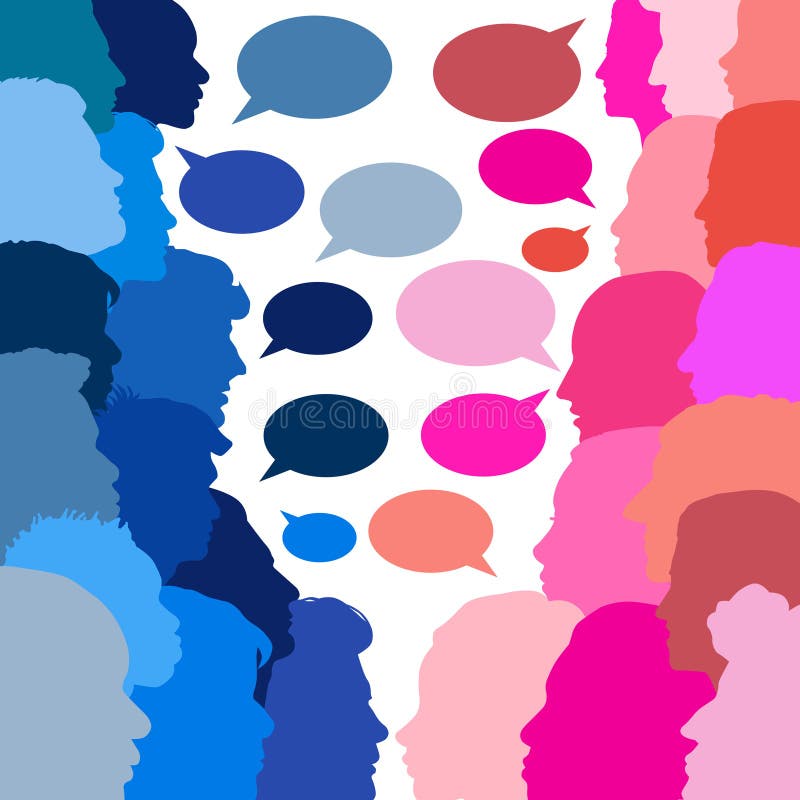 People Call Each Other Stock Illustrations – 588 People Call Each Other ...