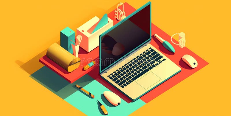 Design Laptop Space Web Colours Copy Gadget Background Business ...