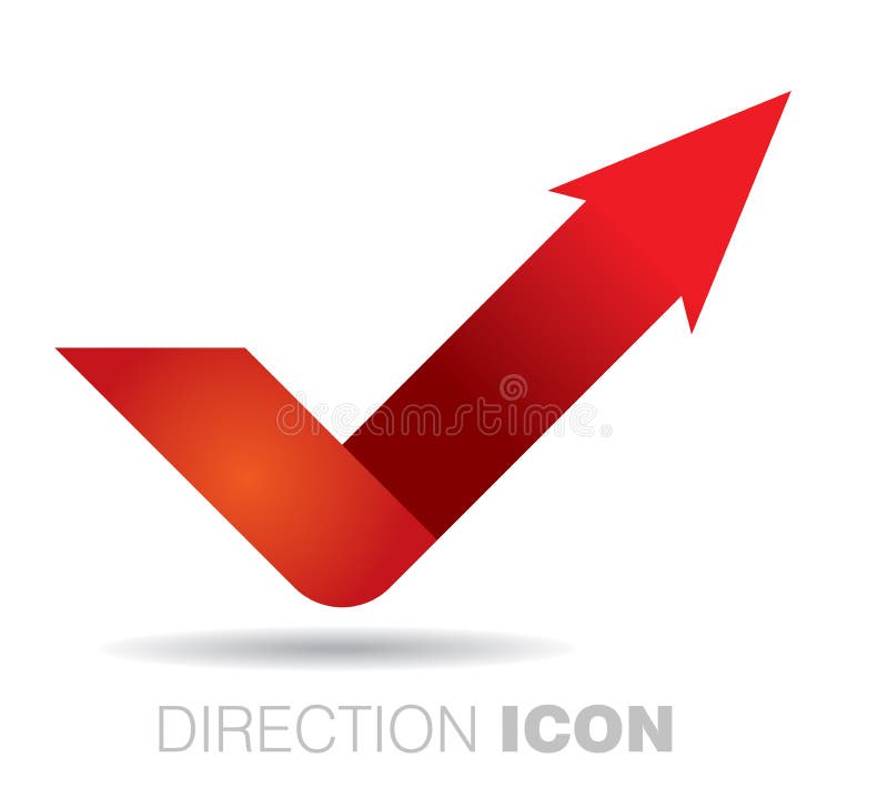 Communication Concept with Arrow Stock Vector - Illustration of icons ...
