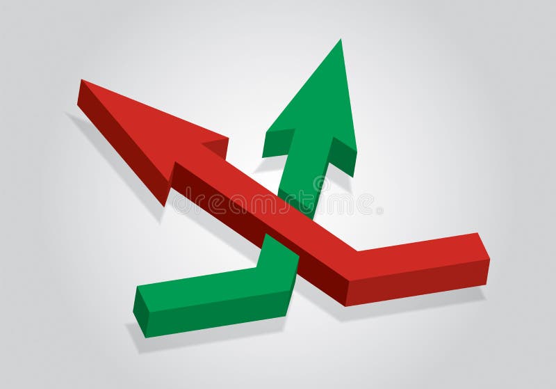 Communication Concept with Arrows Stock Vector - Illustration of ...