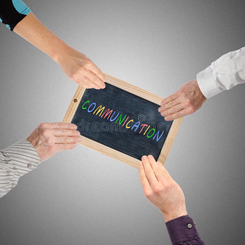 Communication concept stock image. Image of hands, people - 46561433