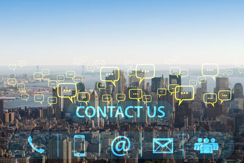 Communication Concept with Key Contact Means Stock Photo - Image of ...