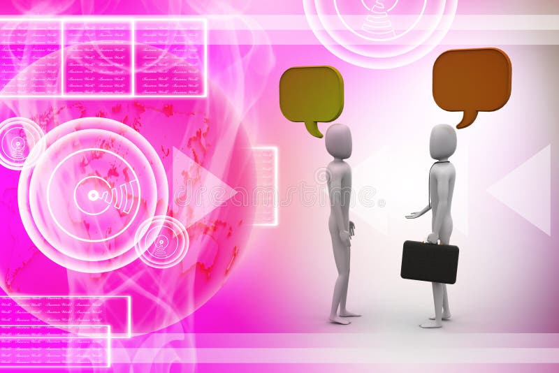 Communication concept stock illustration. Illustration of presentation ...