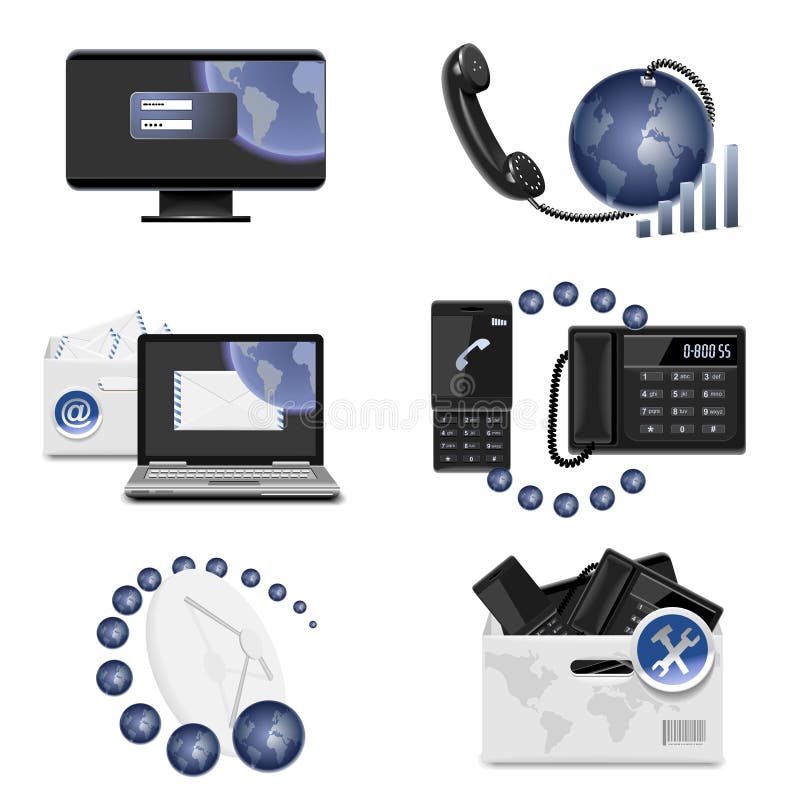 Communication Instruments Stock Illustrations – 770 Communication ...