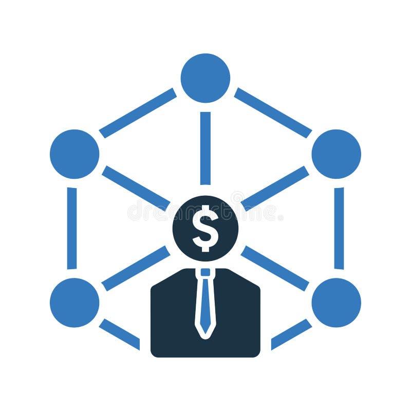 Communication, Connection, Business Icon. Simple Editable Vector ...