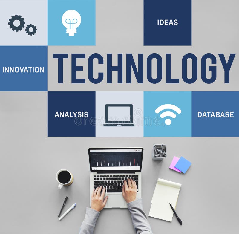 Communication Connection Idea Technology Concept Stock Photo - Image of ...