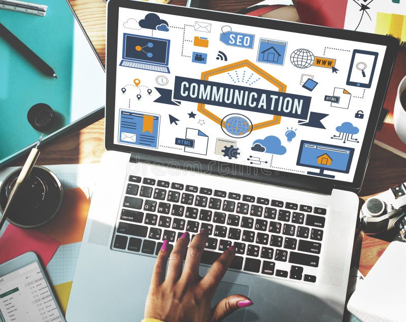 Conversation, Connection and Technology. Girl Answering Difficult ...