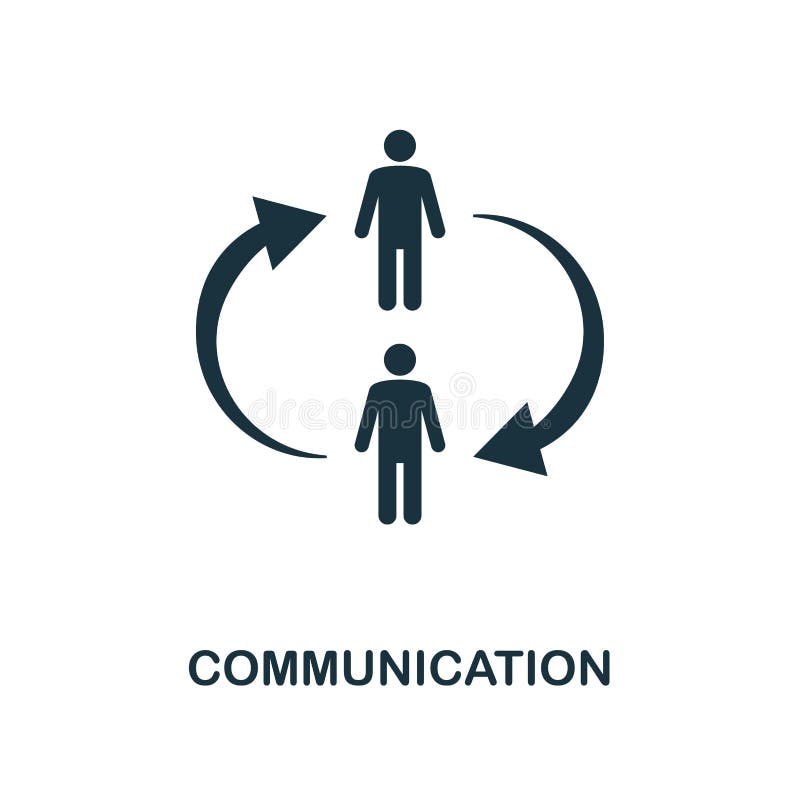 Communication Creative Icon. Simple Element Illustration. Communication ...