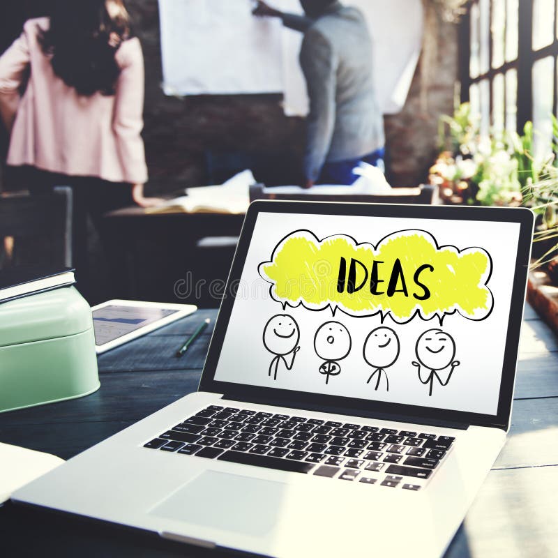 Communication Creative Thinking Ideas Concept Stock Image - Image of ...