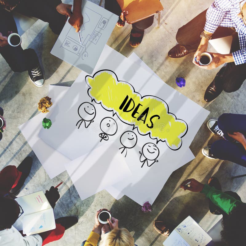 Communication Creative Thinking Ideas Concept Stock Photo - Image of ...