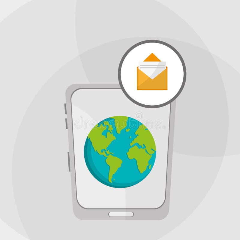 Communication Design. Envelope Icon. Flat Illustration, G Stock ...