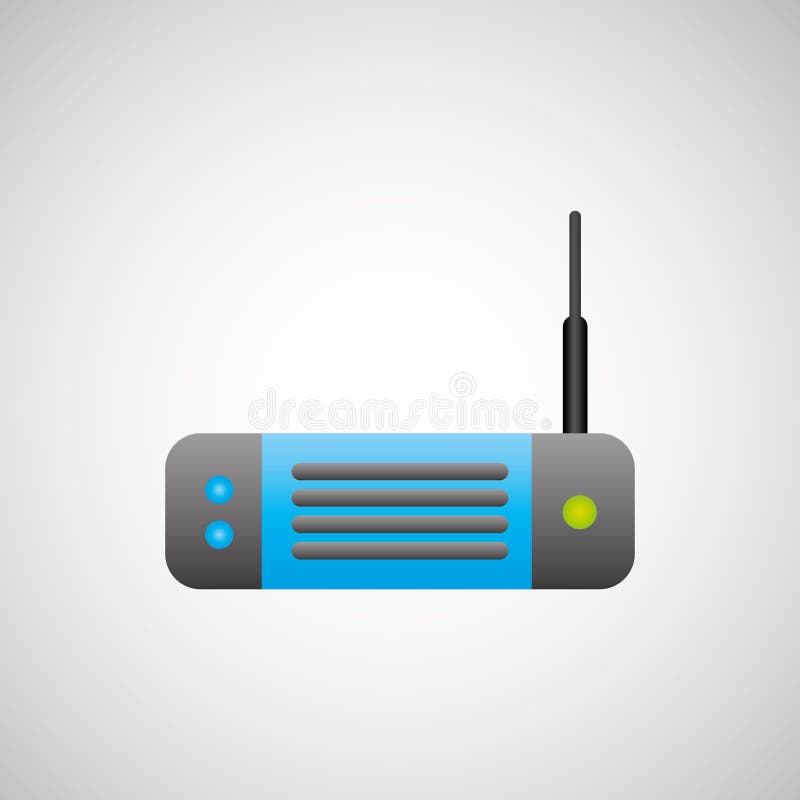 Communication Device Design Stock Illustration - Illustration of social ...