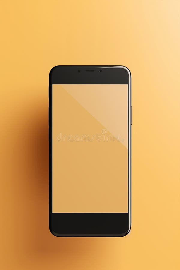 Communication Digital Phone Blank Mobile Screen Device Smartphone Smart ...