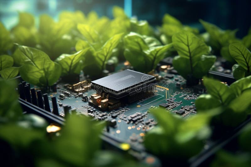 Motherboard Computing Chips Microchip Electronic Circuit Processor ...