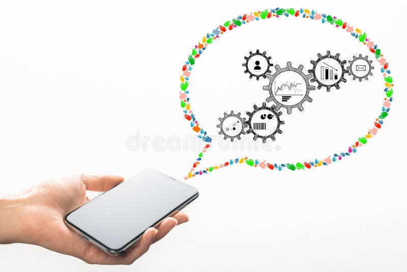 Communication and Engineering Concept Stock Image - Image of creative, industrial: 144764871