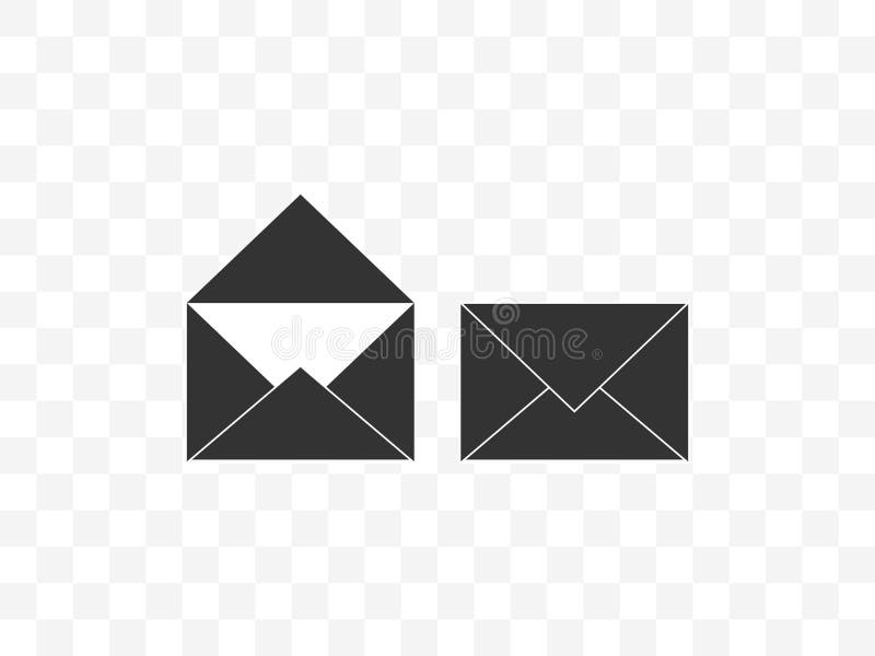 Communication, Envelope, Message Icon. Vector Illustration, Flat Design ...