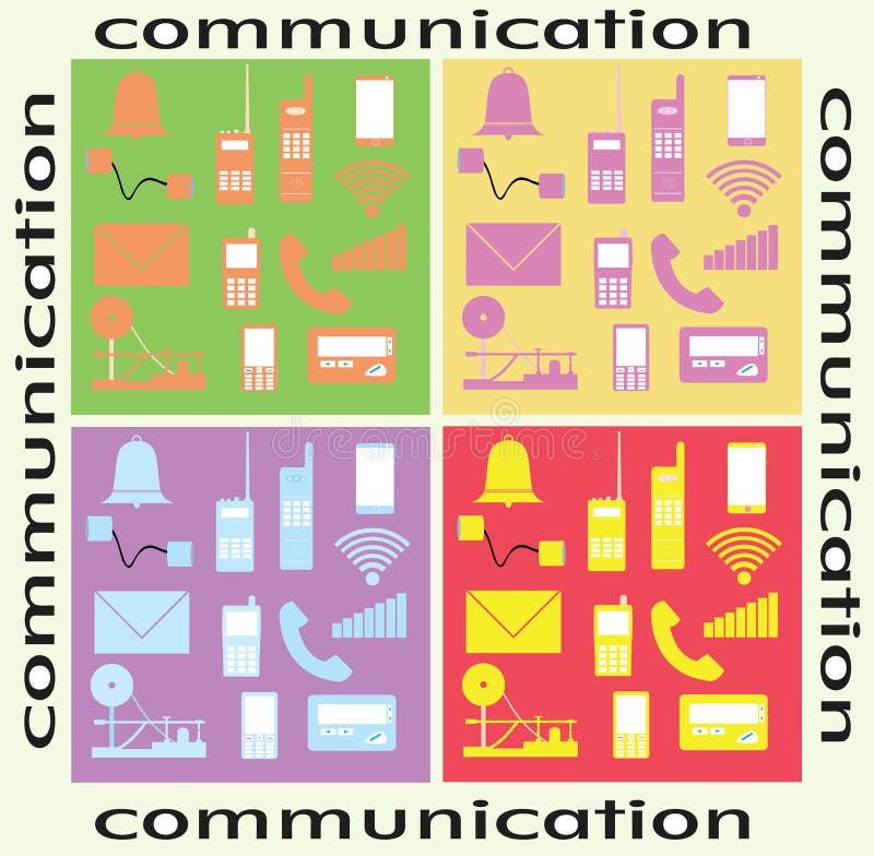 Communication Evolution Stock Illustrations – 12,775 Communication ...