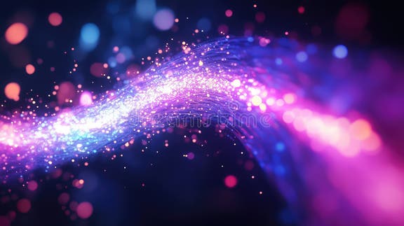 Communication Exploding Fiber Optic Cable Stock Illustration ...