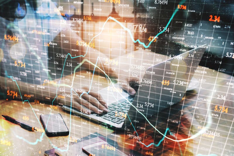 Communication and Finance Concept Stock Image - Image of financial ...