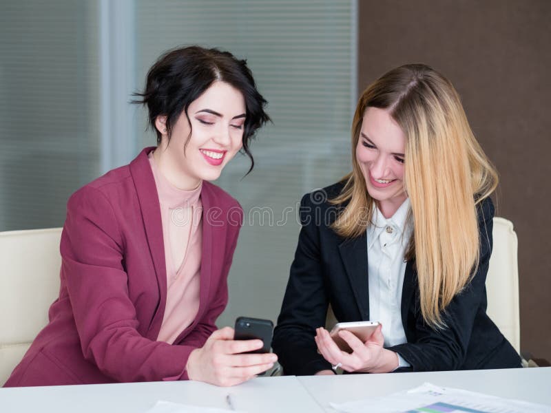 Communication Information Business Discuss Phone Stock Photo - Image of ...
