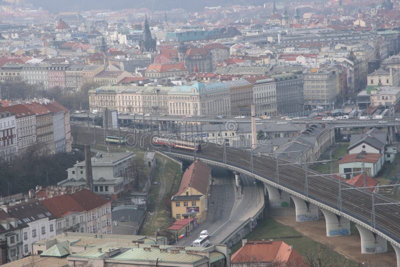 Communication Infrastructure_Prague Editorial Stock Image - Image of ...