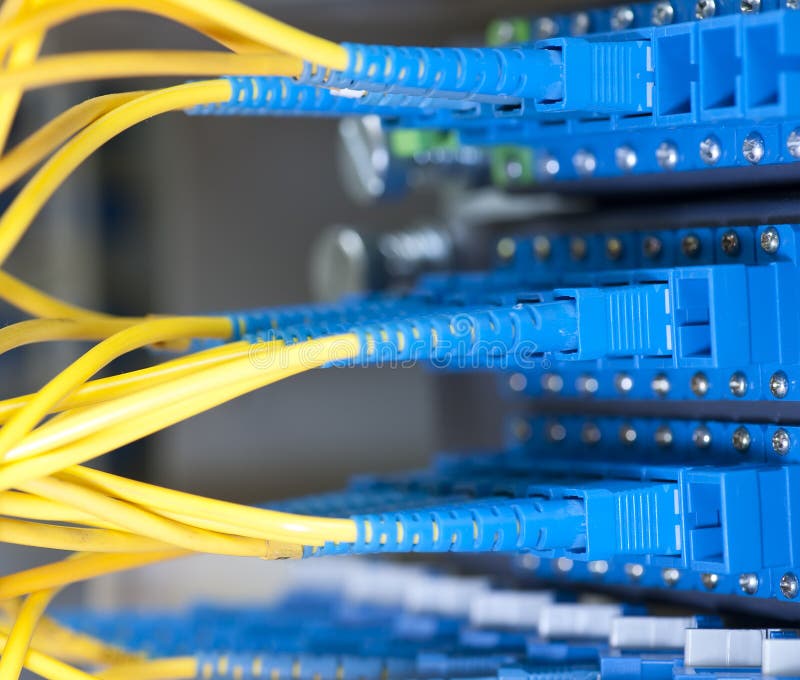 Communication and Internet Network Server Stock Photo - Image of ...