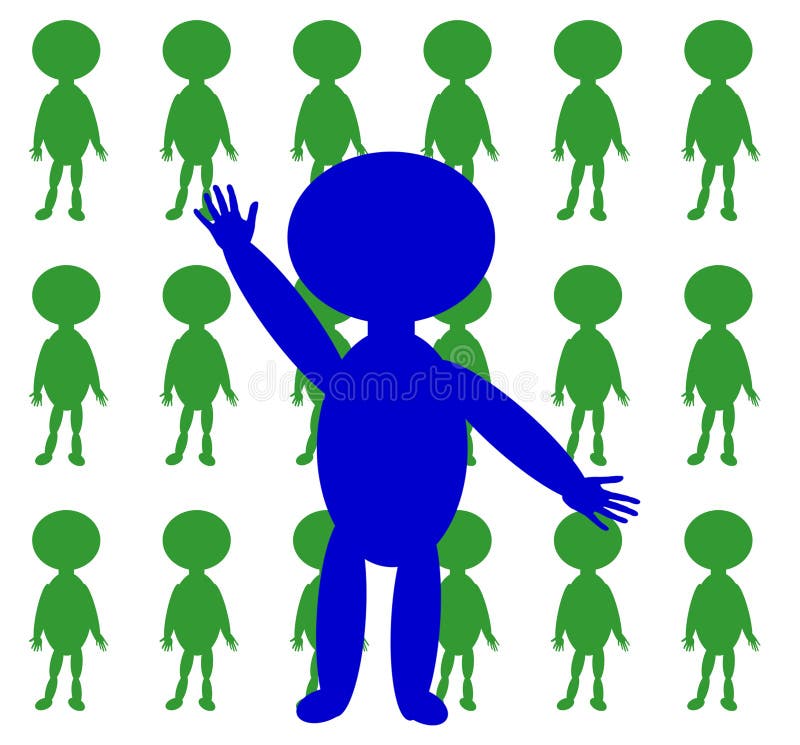 Communication is Key To Success Stock Illustration - Illustration of ...