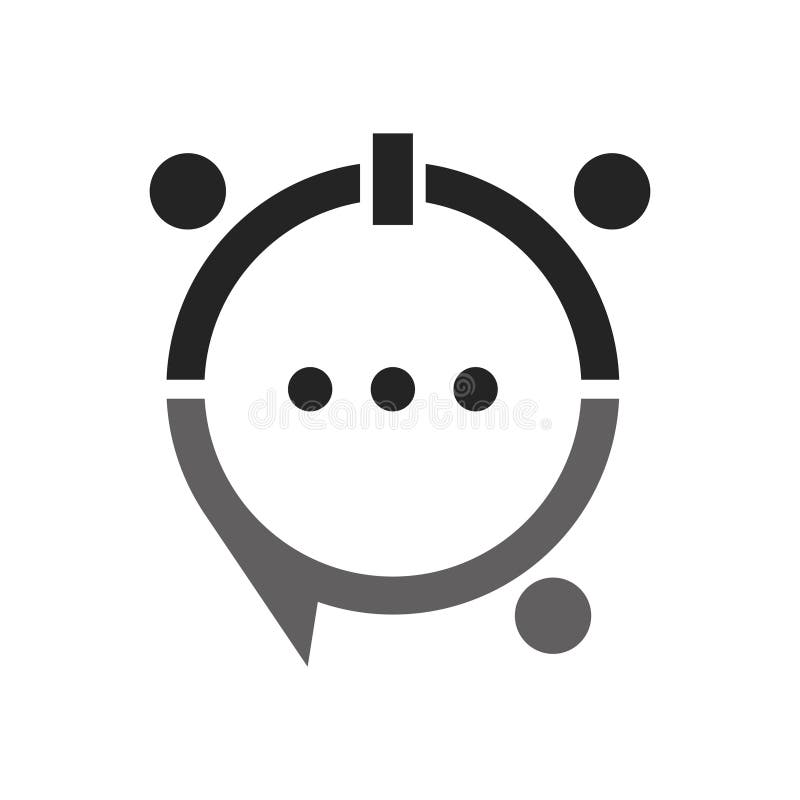 Communication Logo Template. Icon Illustration Brand Identity. Isolated ...