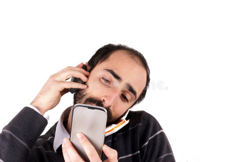 Communication man stock photo. Image of communication - 49392434