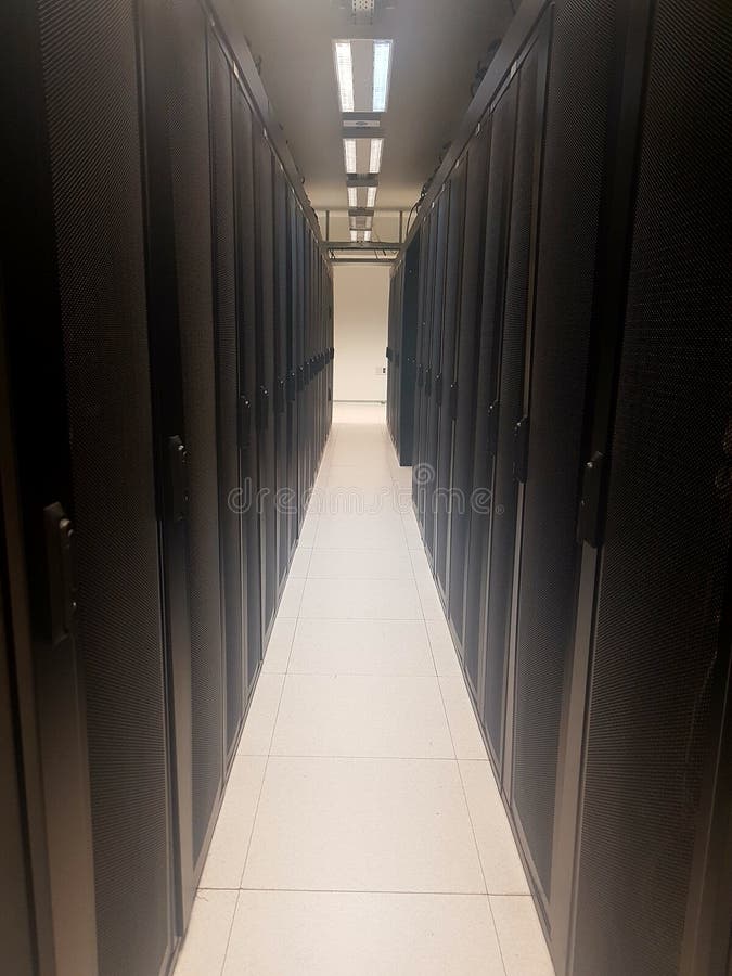 Communication Network Closets Stock Photo - Image of safety, doors ...