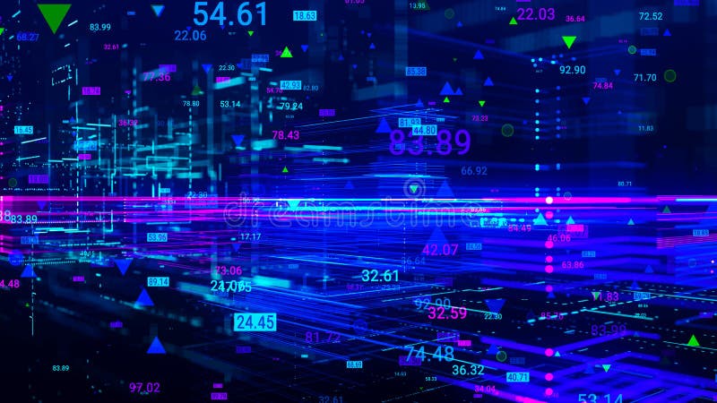 Communication Network Concept. Digital Transformation Stock Vector - Illustration of internet ...