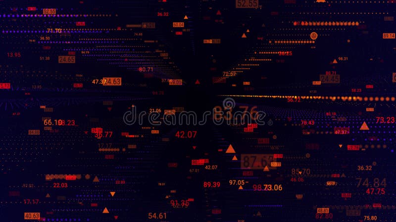 Communication Network Concept Digital Transformation Stock Footage