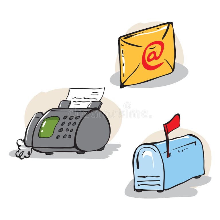Communication Objects Stock Illustrations – 28,143 Communication ...