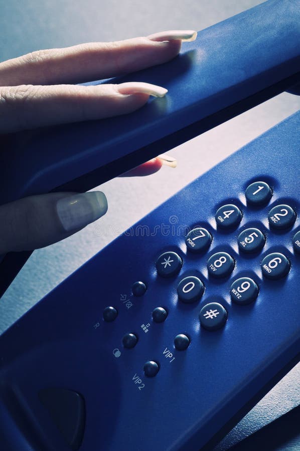 Communication through the Phone Stock Image - Image of communications ...