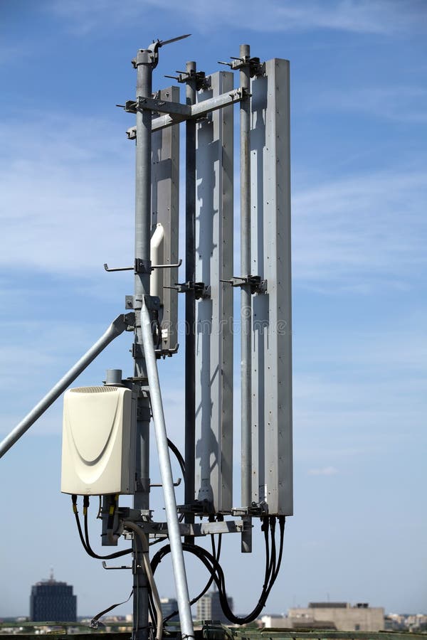 Communication pole stock image. Image of equipment, pole - 20702669