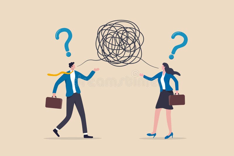 Communication Problem, Misunderstanding or Confusion, Mess or Chaos ...